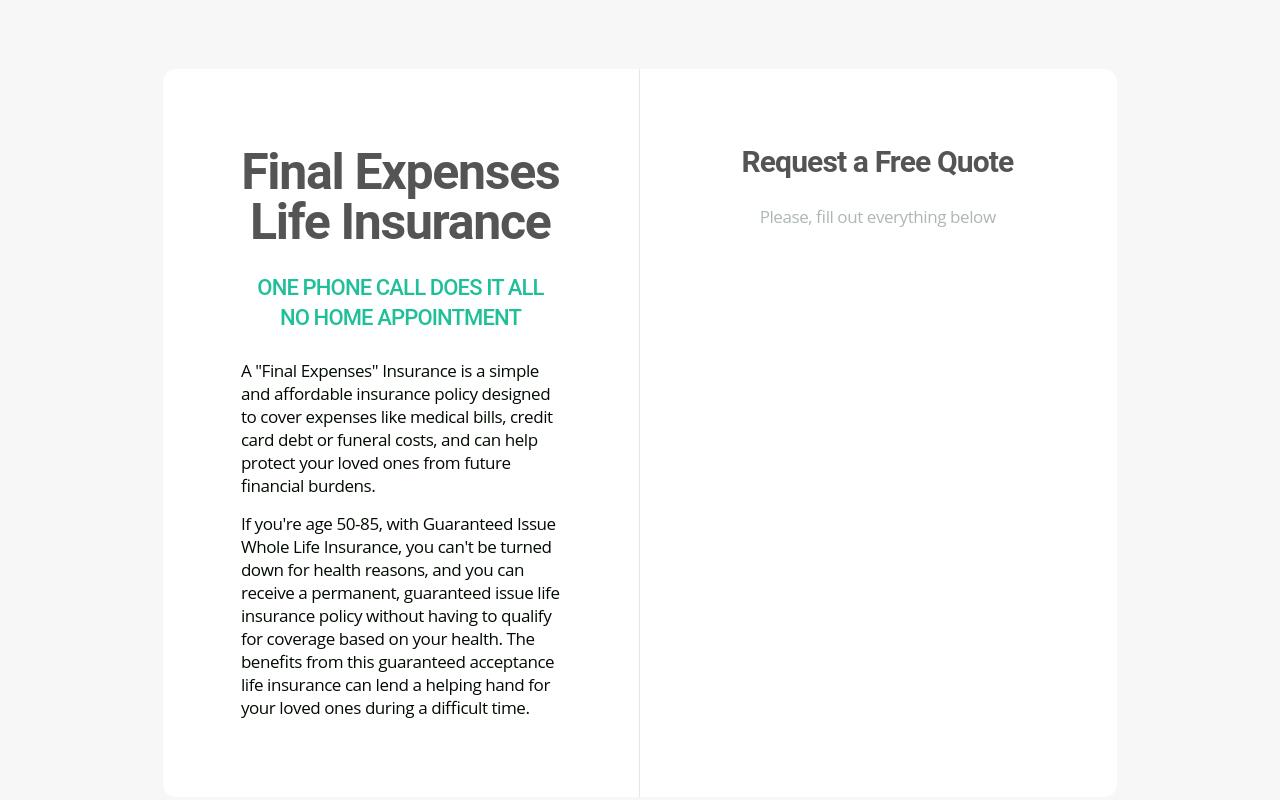Final Expenses
